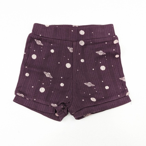 kate quinn | Bottoms | Kate Quinn Purple Space Bike Shorts | Poshmark